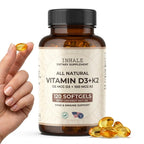 Inhale Vitamin D3 softgels for immunity