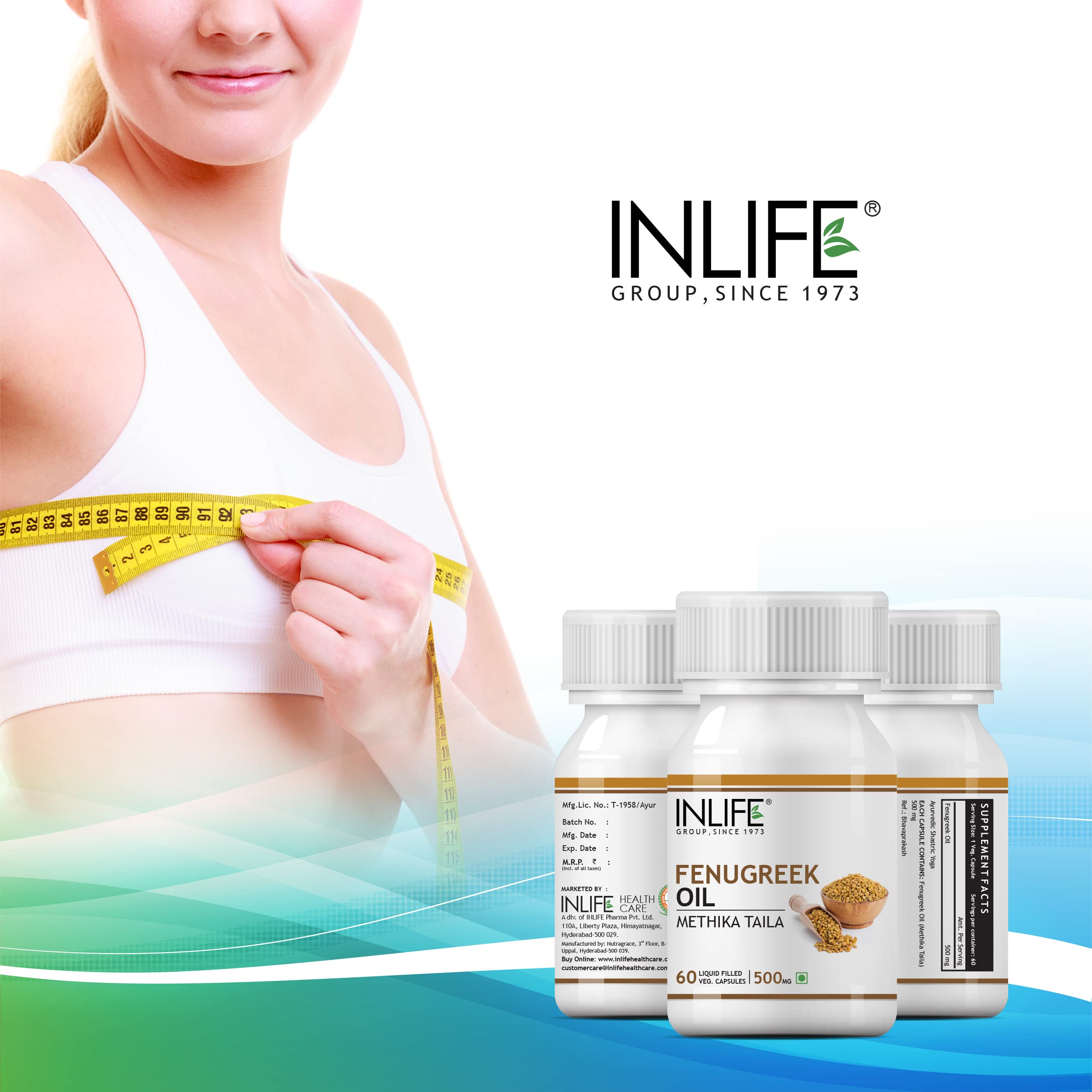 INLIFE vegetarian capsules for vitality