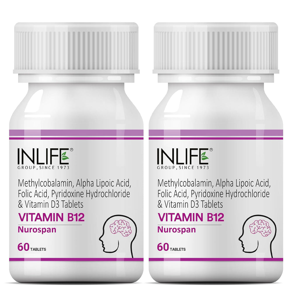 INLIFE Vitamin B12 energy support