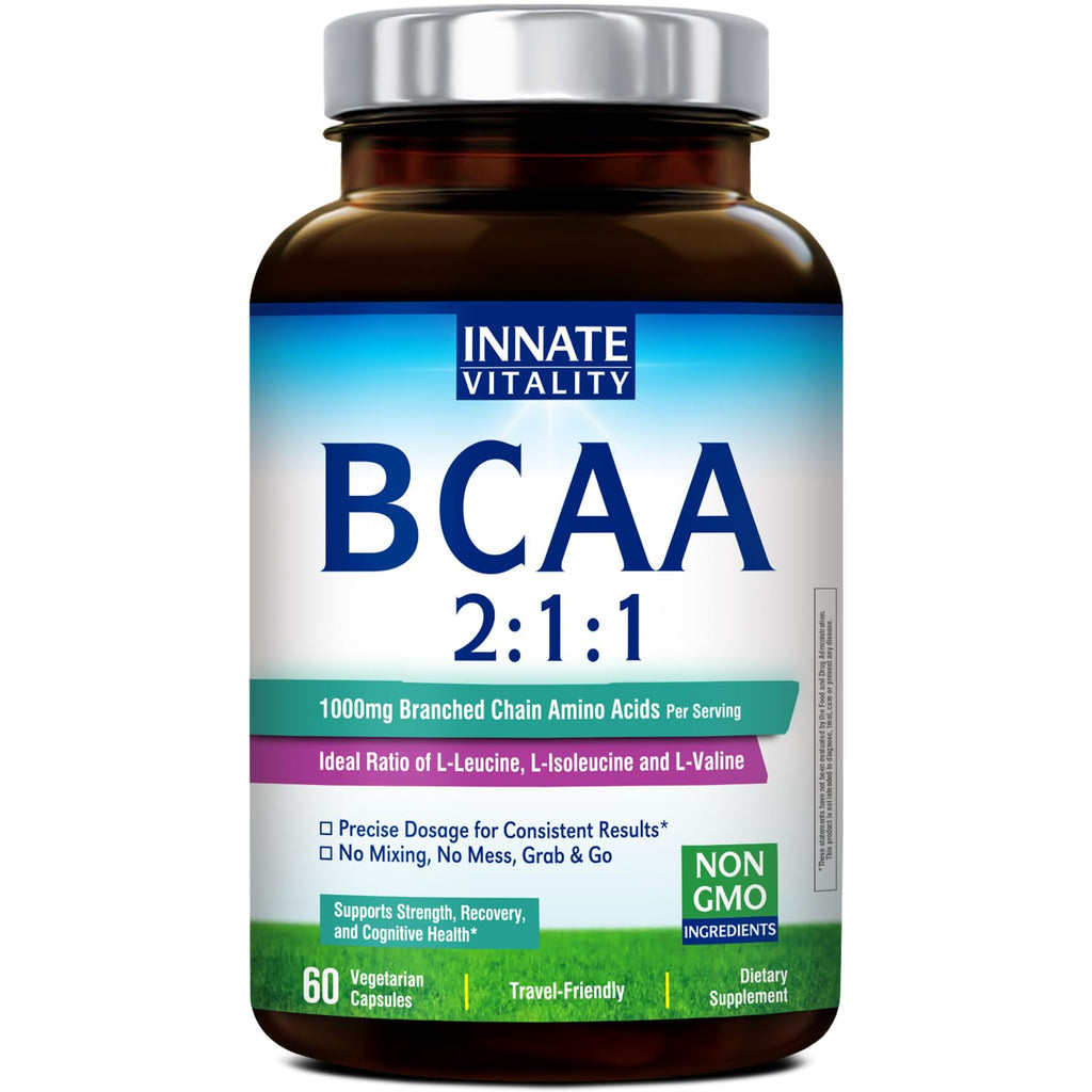 Innate Vitality BCAA capsules for recovery
