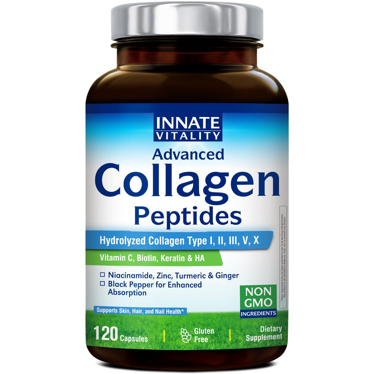 Innate Vitality collagen capsules for beauty
