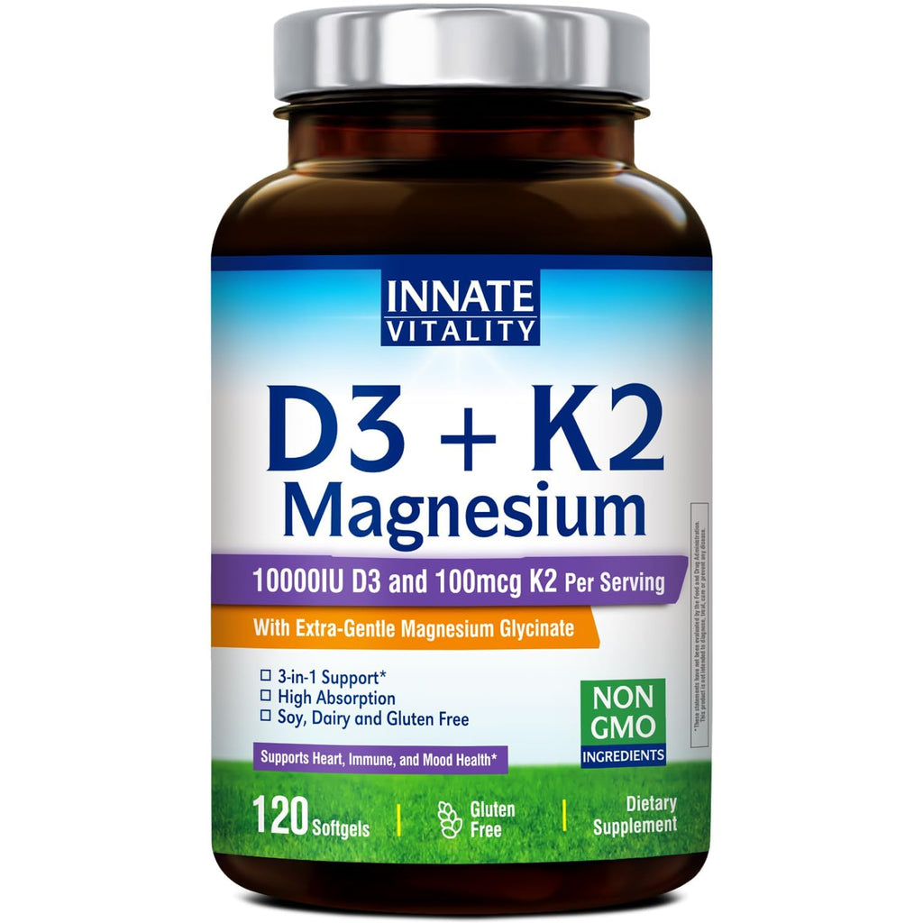 Innate Vitality D3 K2 softgels