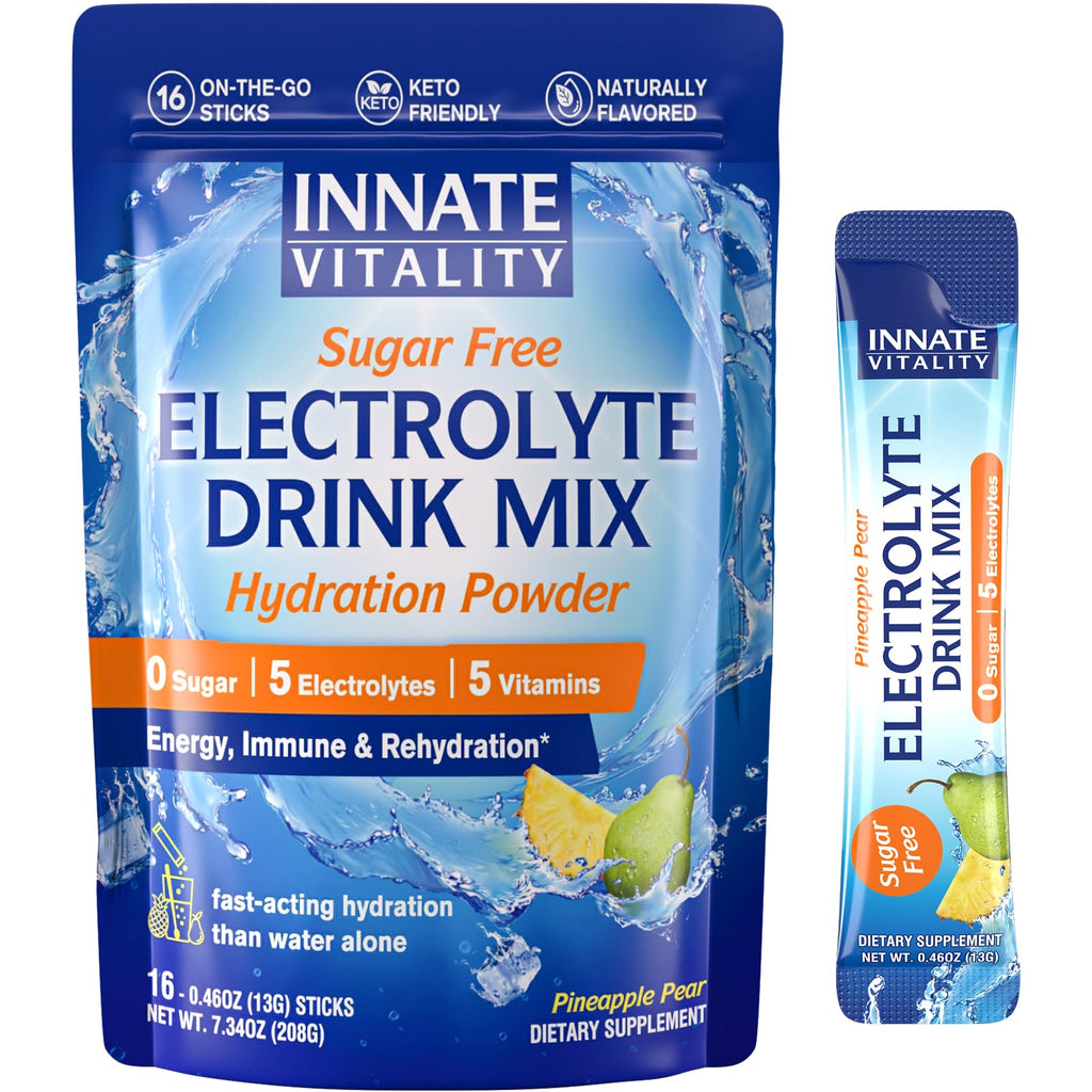 Innate Vitality electrolyte powder for hydration