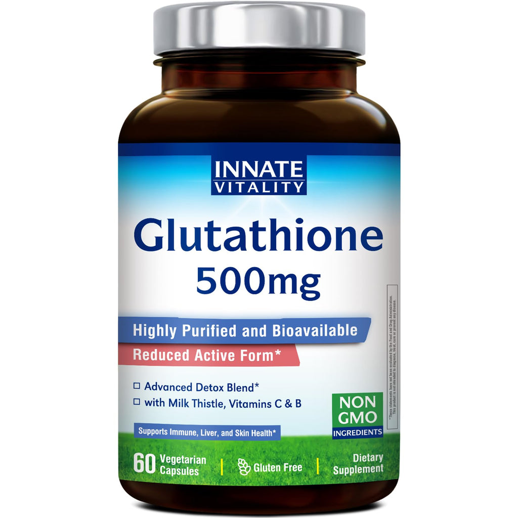 Innate Vitality glutathione capsules for wellness