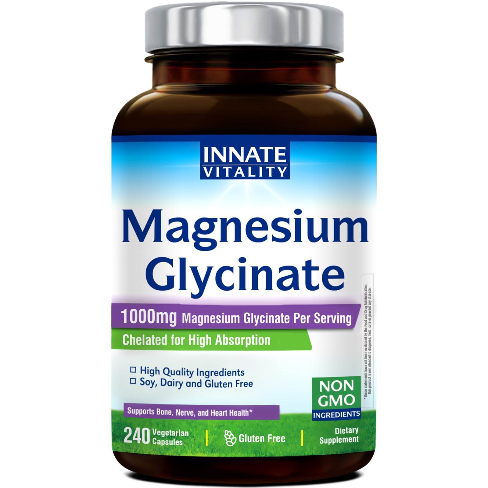 Innate Vitality magnesium glycinate capsules