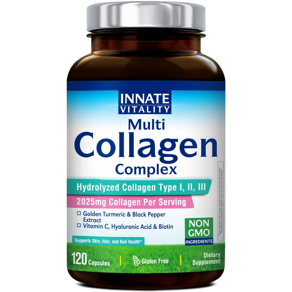 Innate Vitality multi collagen peptides capsules