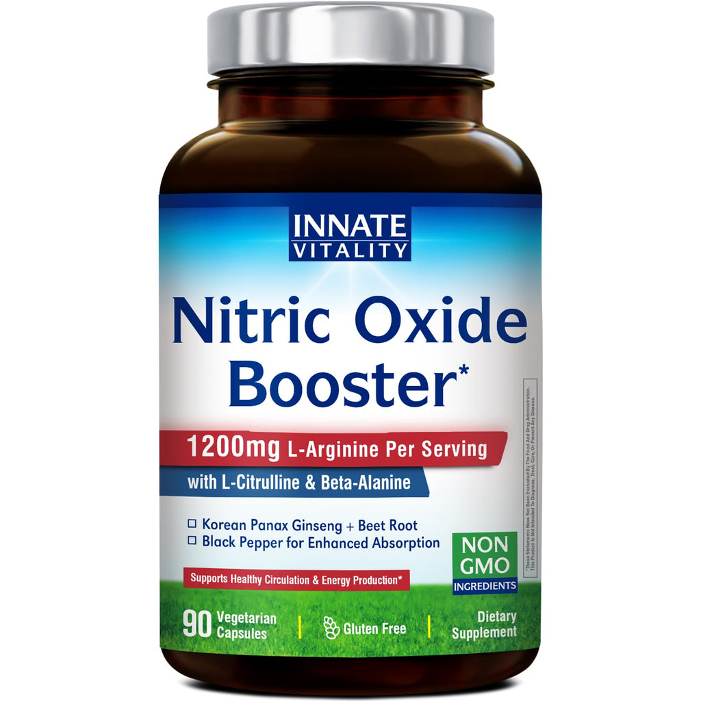 Innate Vitality nitric oxide booster capsules