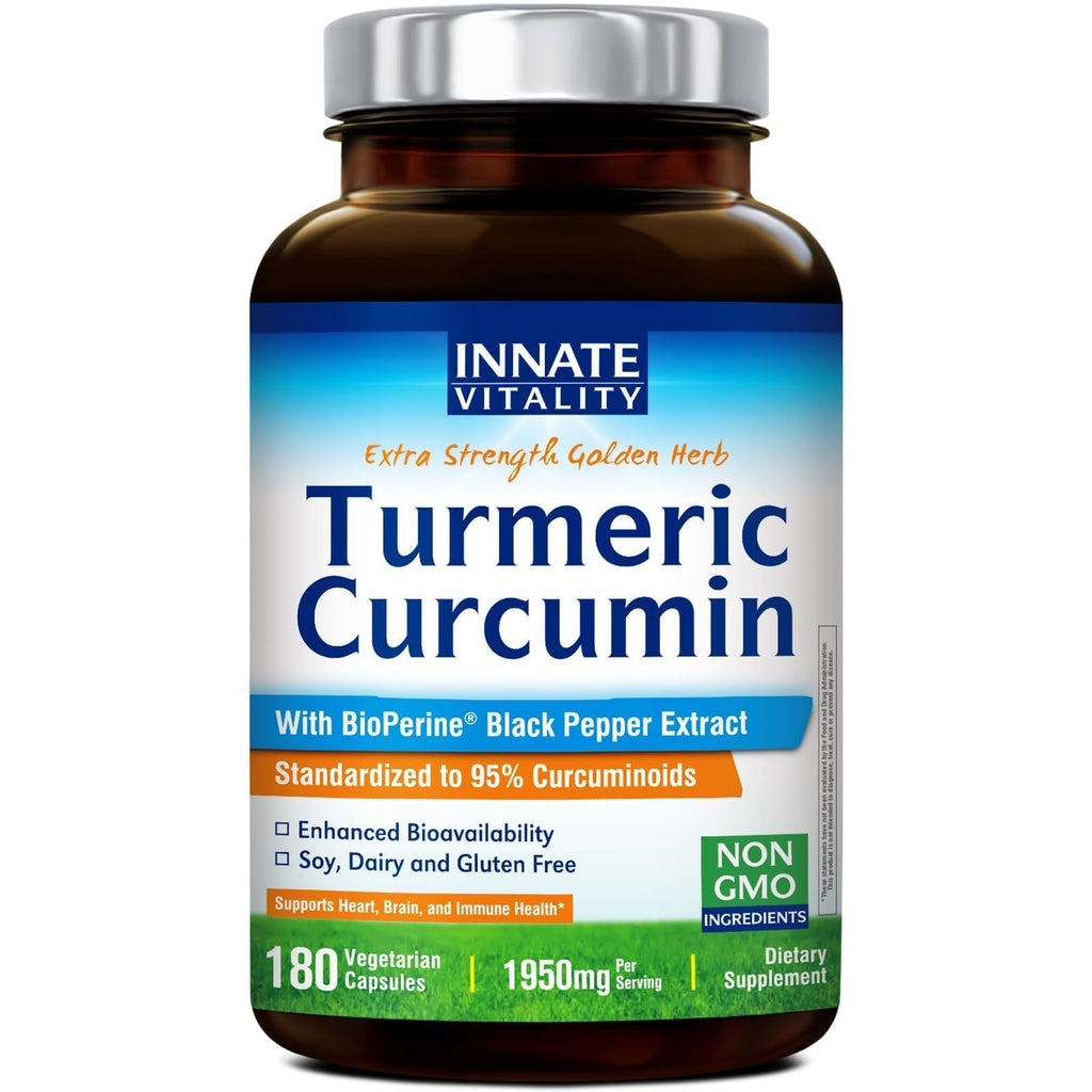 Innate Vitality turmeric curcumin capsules
