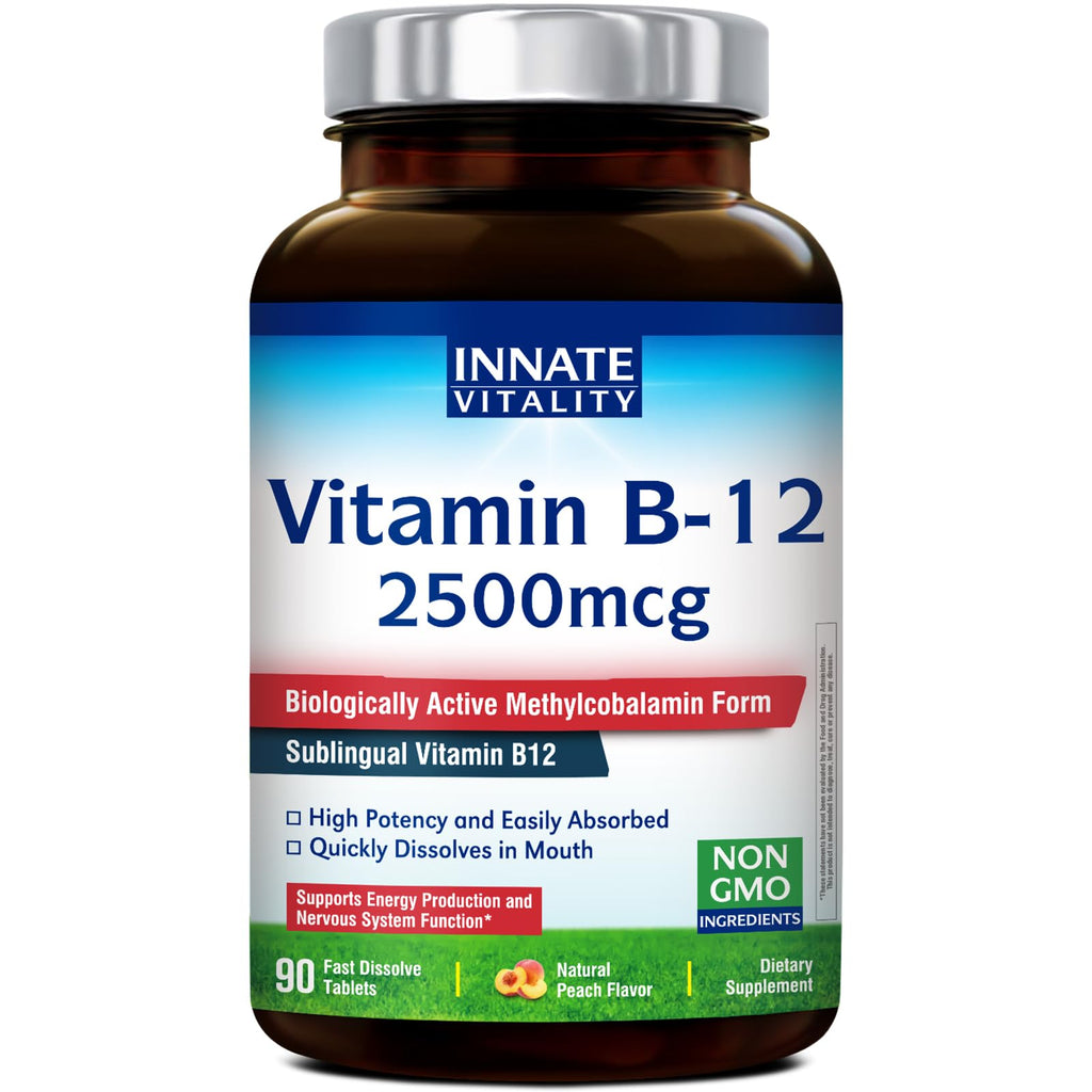 Innate Vitality vitamin B12 sublingual tablets