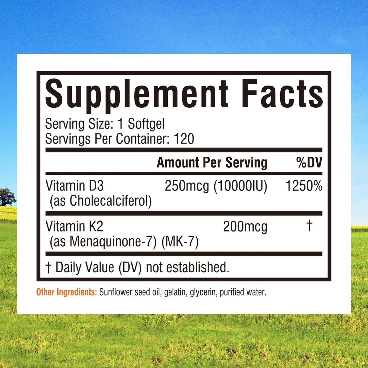 Innate Vitality vitamin D3 10,000 IU