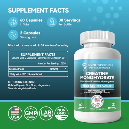Inner Brightness creatine for energy and stamina