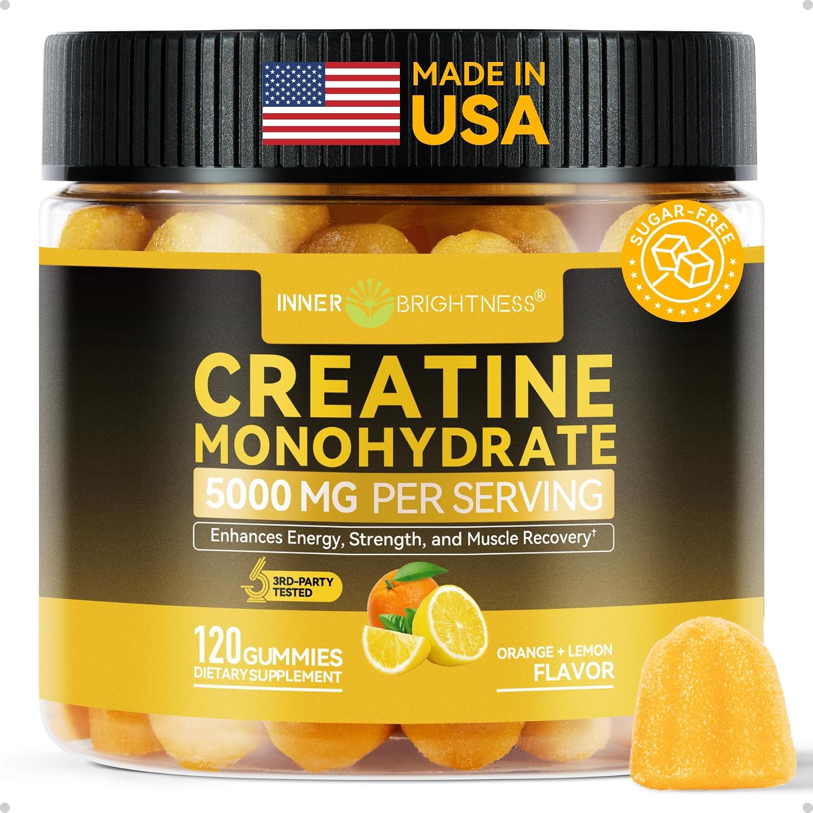 Inner Brightness creatine gummies for energy