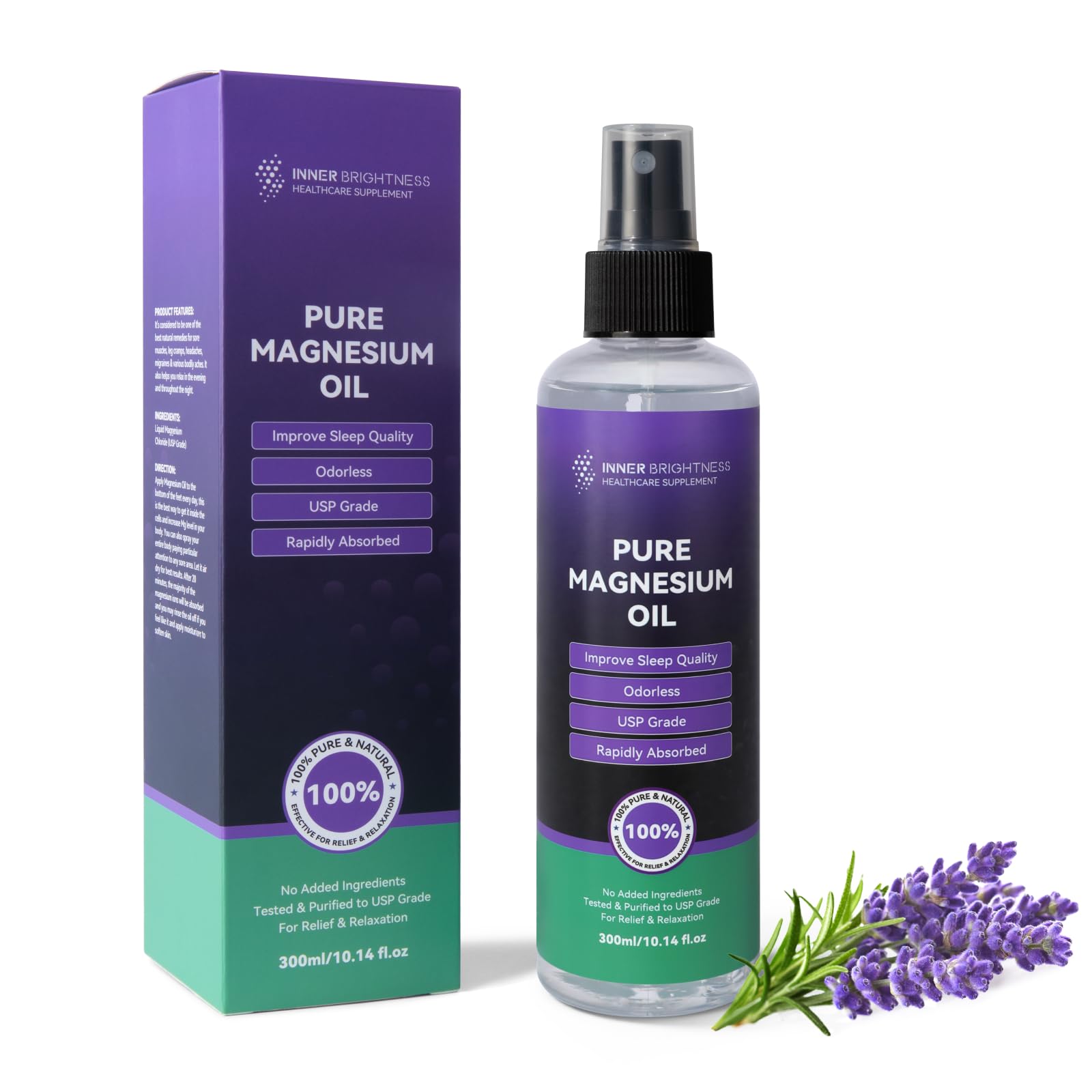 Inner Brightness magnesium oil for relaxation