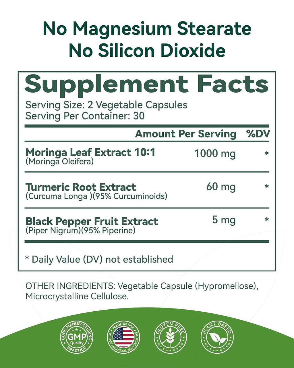 Inner Brightness moringa extract quality
