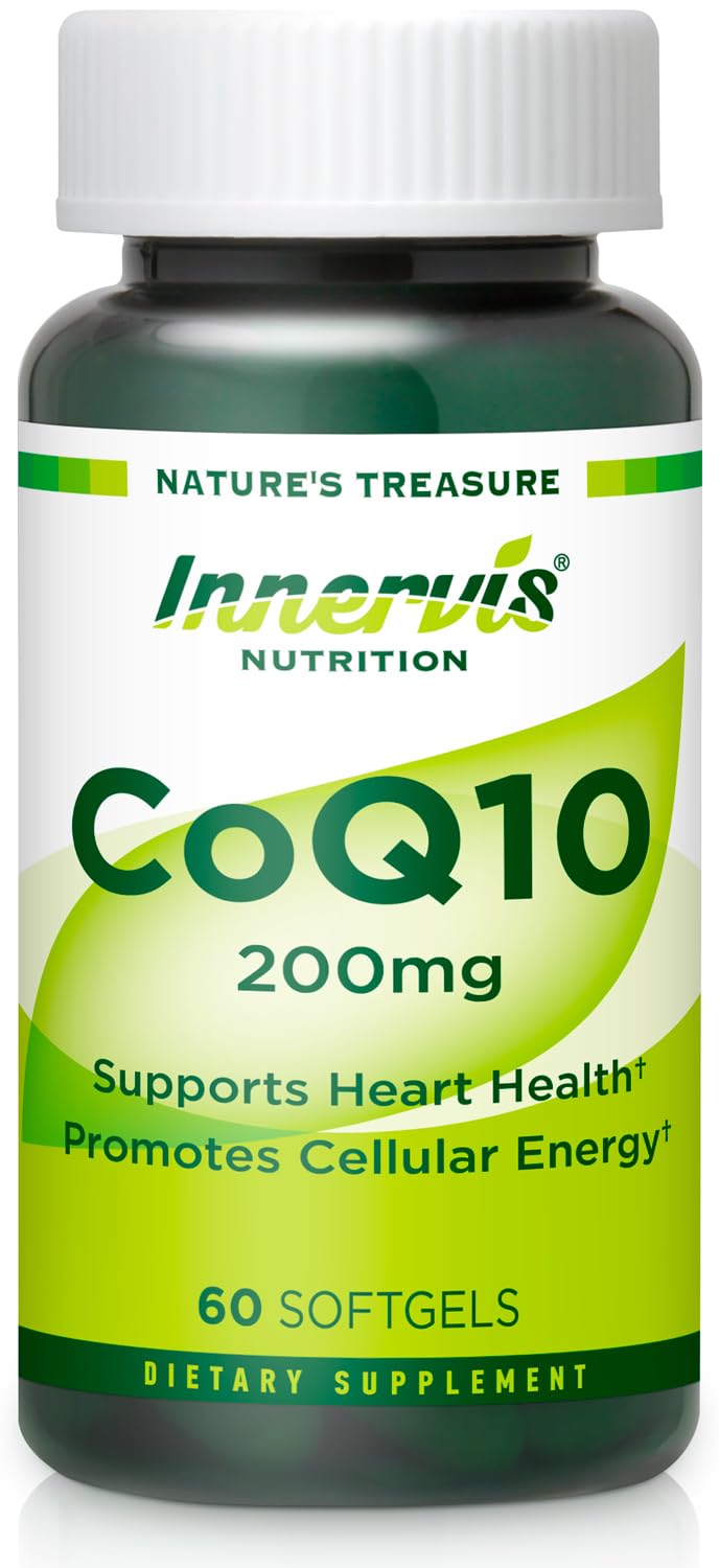 Innervis Nutrition CoQ10 200 mg softgels