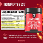 Inno Shred fat burners with 30 servings