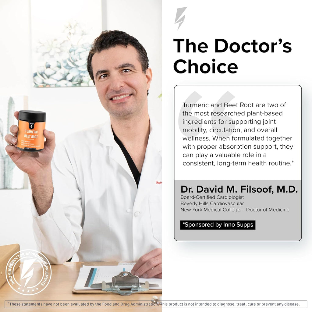 Inno turmeric capsules for overall health