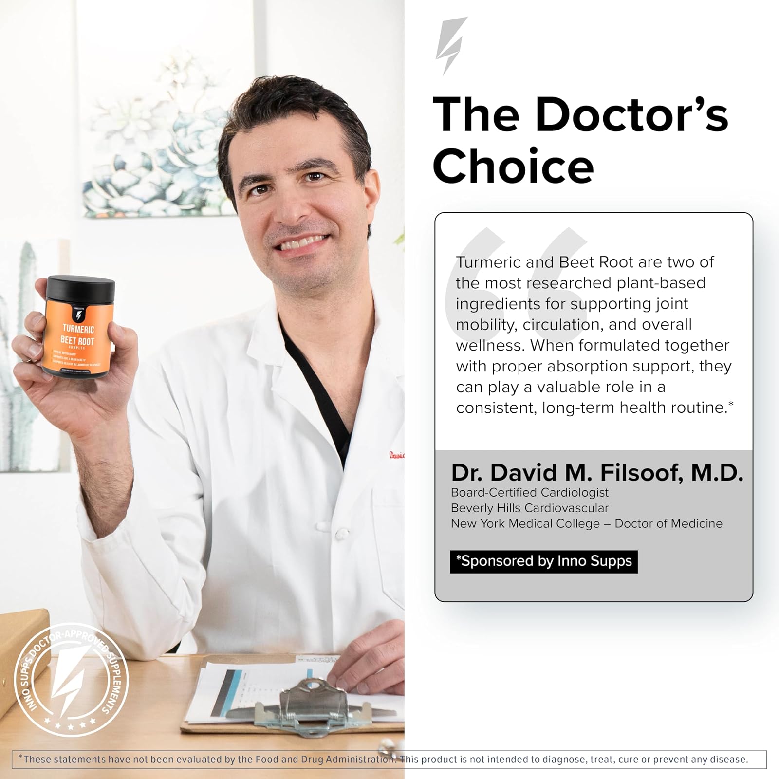 Inno turmeric capsules for overall health