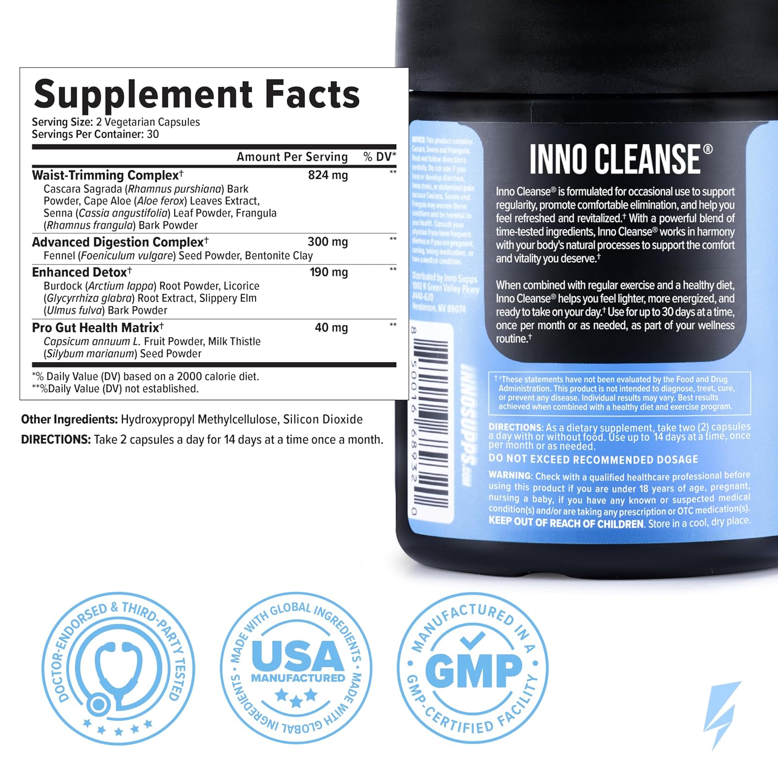 InnoSupps detox tea for energy
