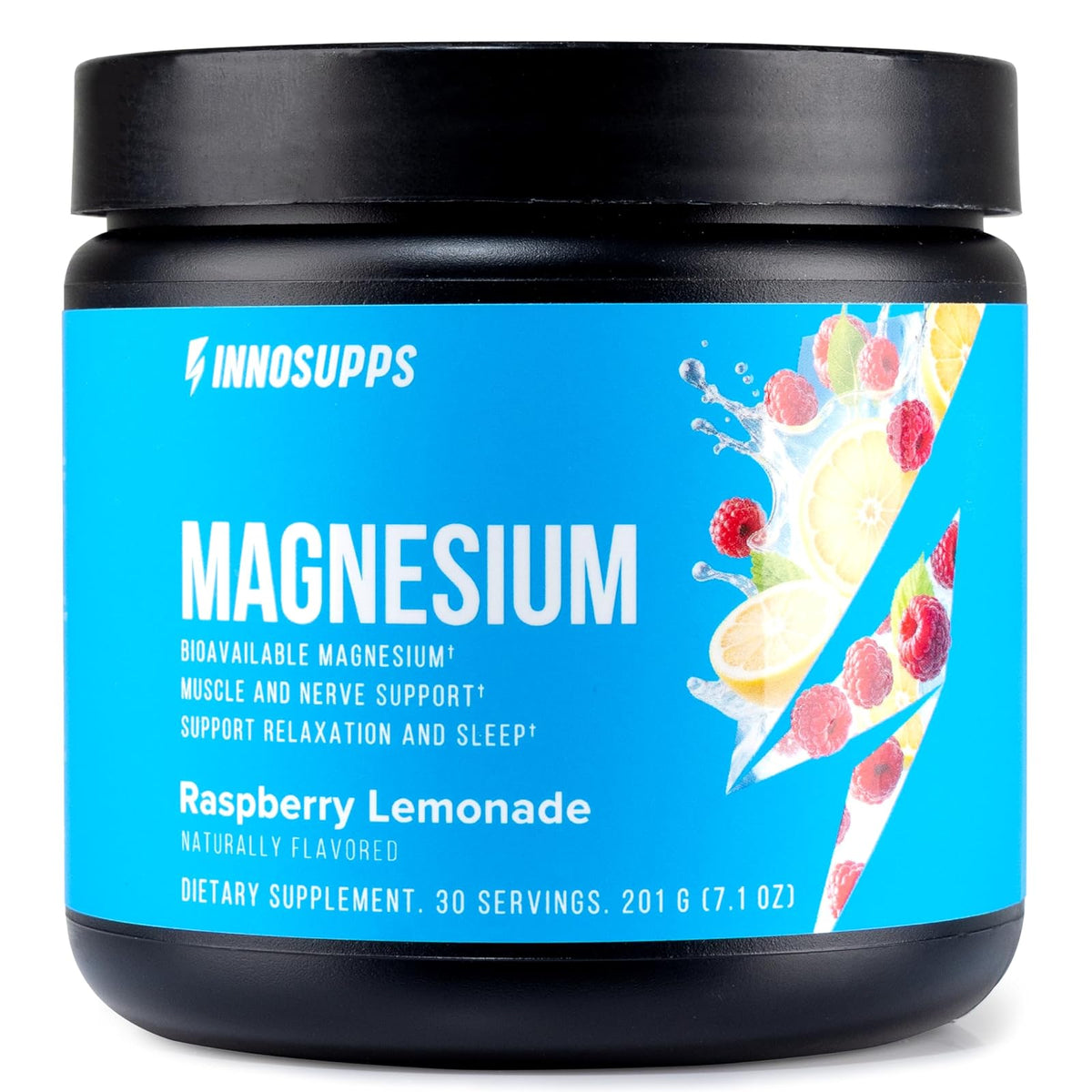 InnoSupps magnesium powder for relaxation