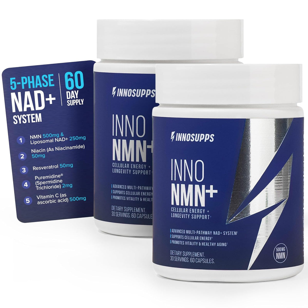 InnoSupps NMN+ energy boost supplement