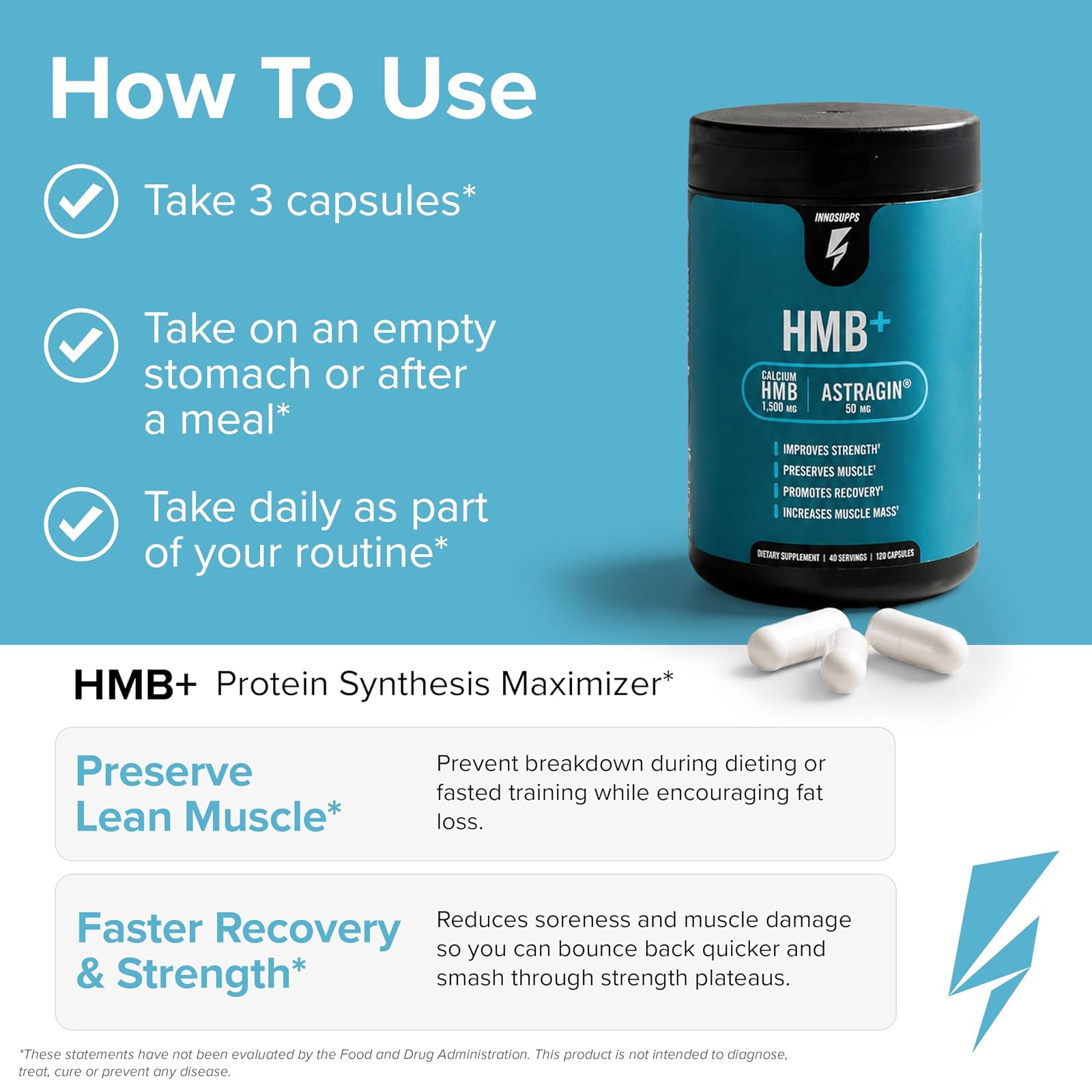 InnoSupps post-workout recovery formula