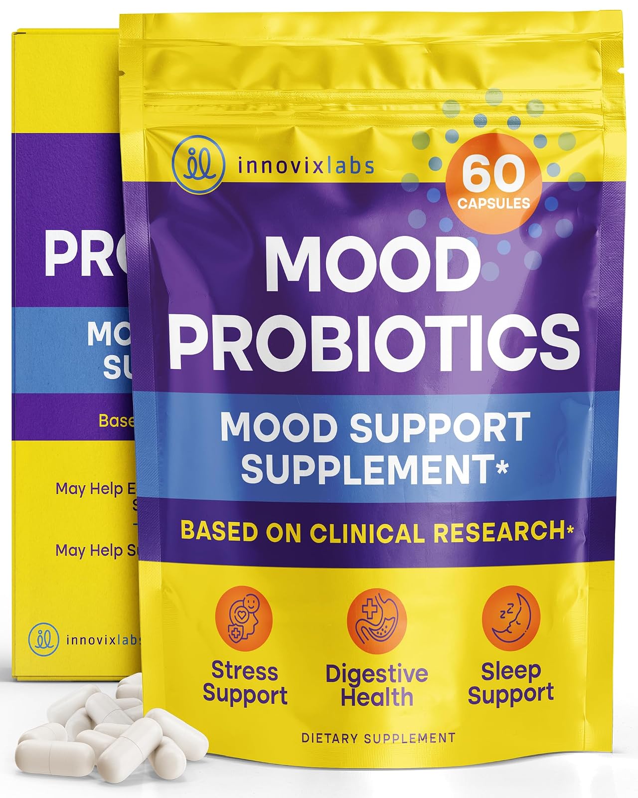 InnovixLabs probiotics for mood support