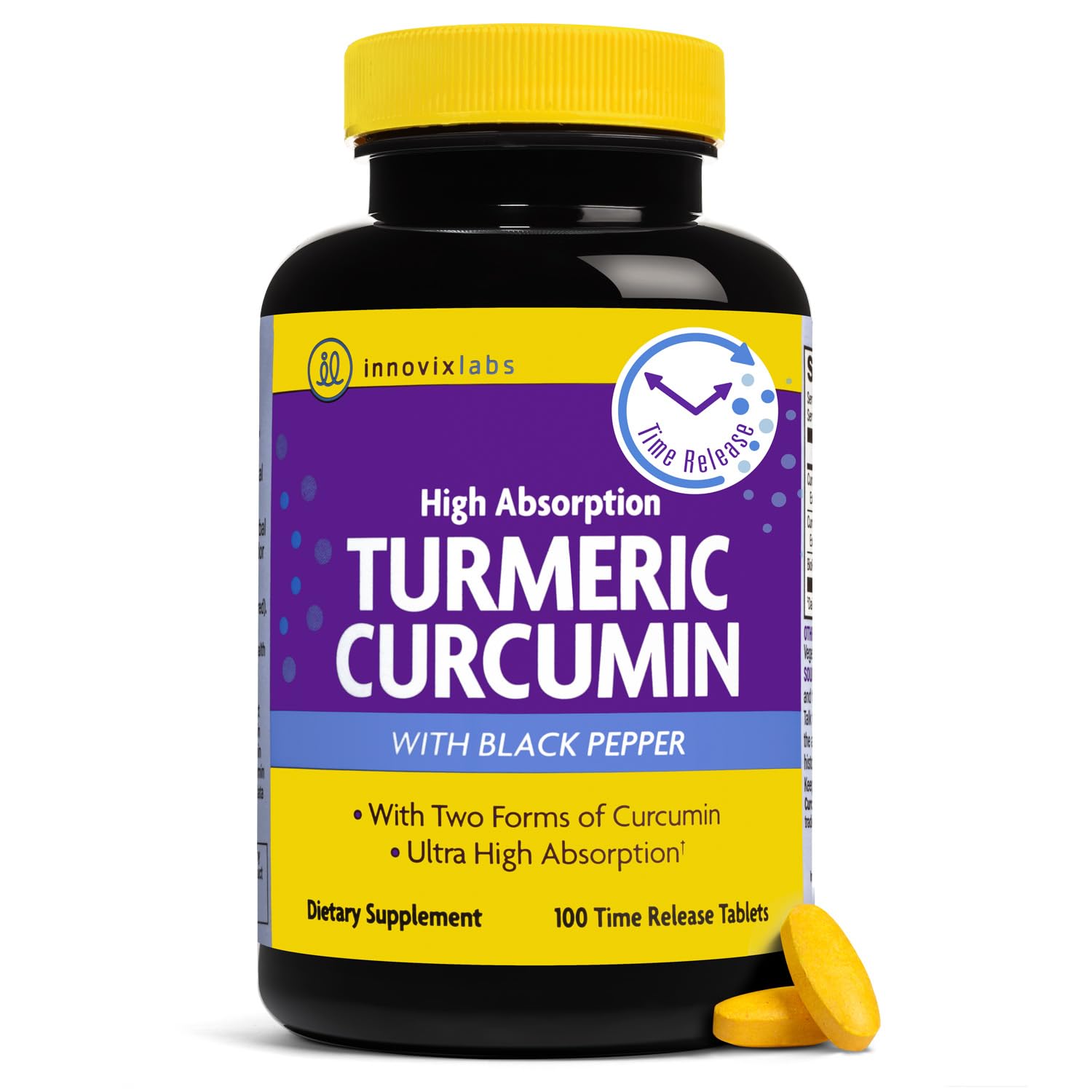 InnovixLabs turmeric curcumin supplement
