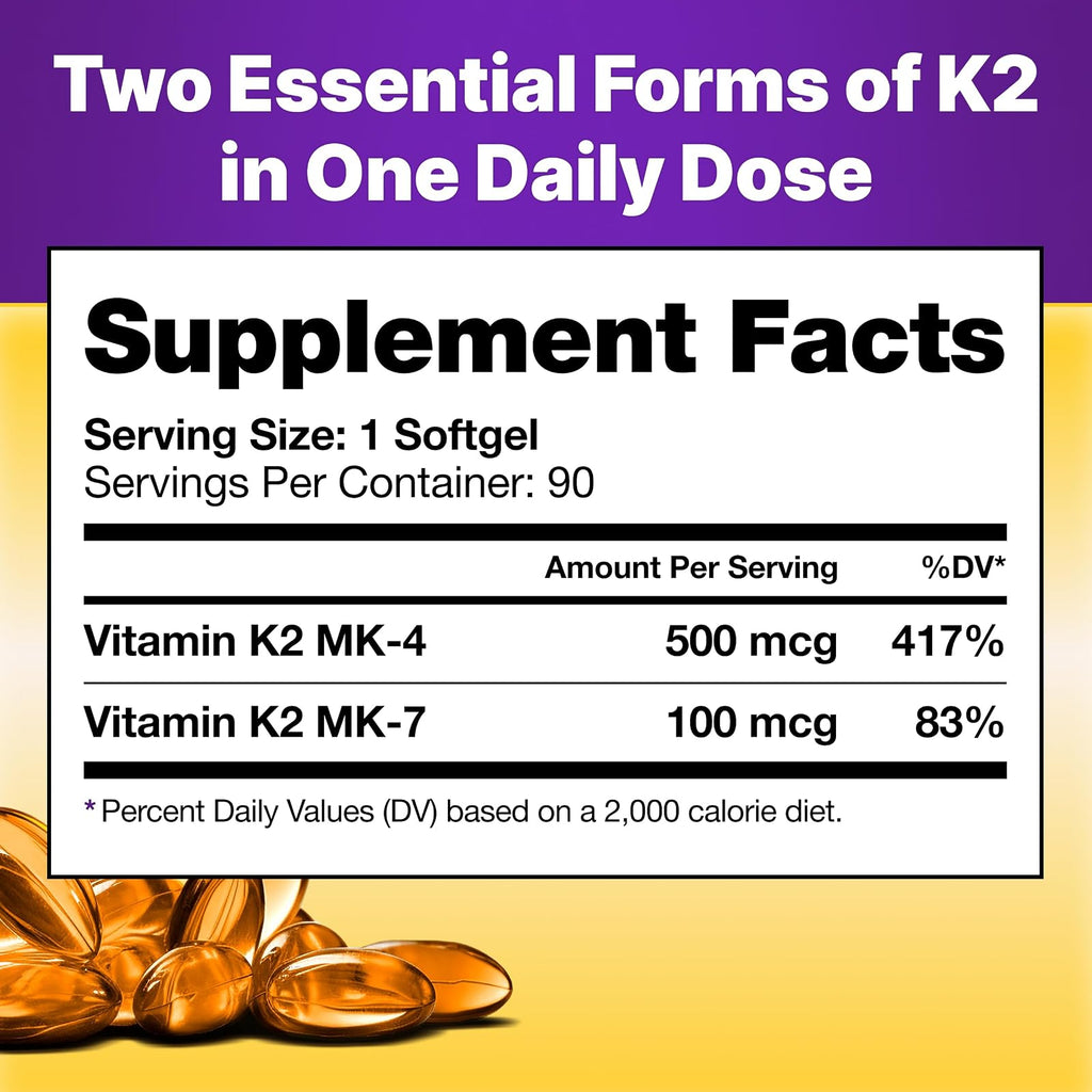 InnovixLabs vitamin K2 MK4 benefits