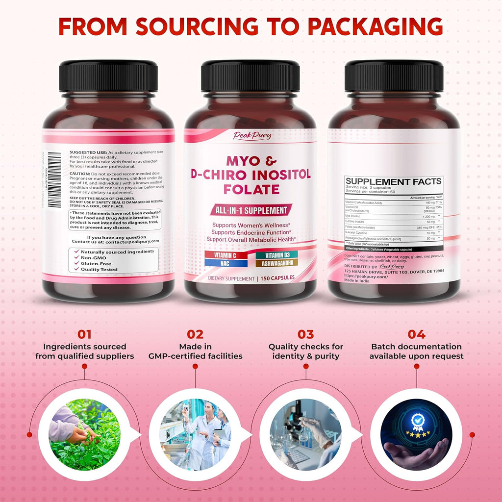 Inositol blend for reproductive health