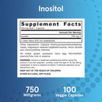 Inositol capsules for better sleep