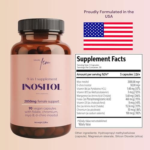 Inositol capsules for mood support