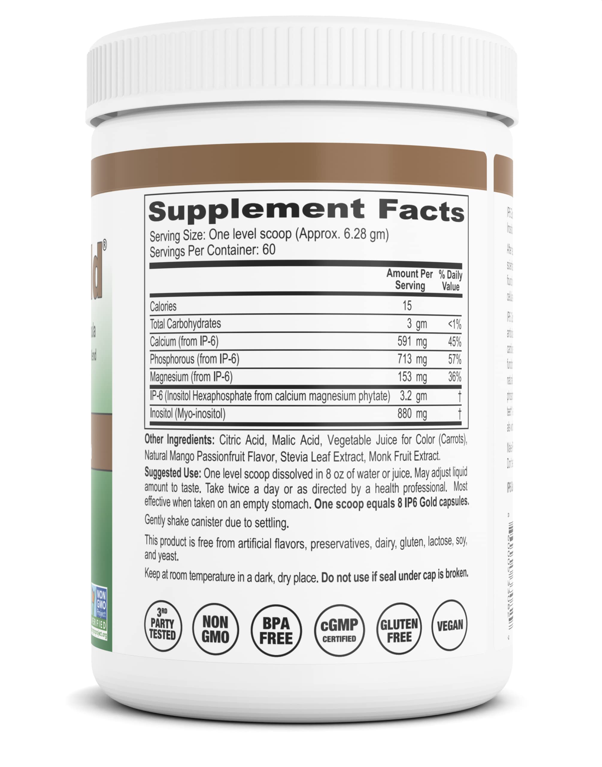 Inositol enriched stevia supplement
