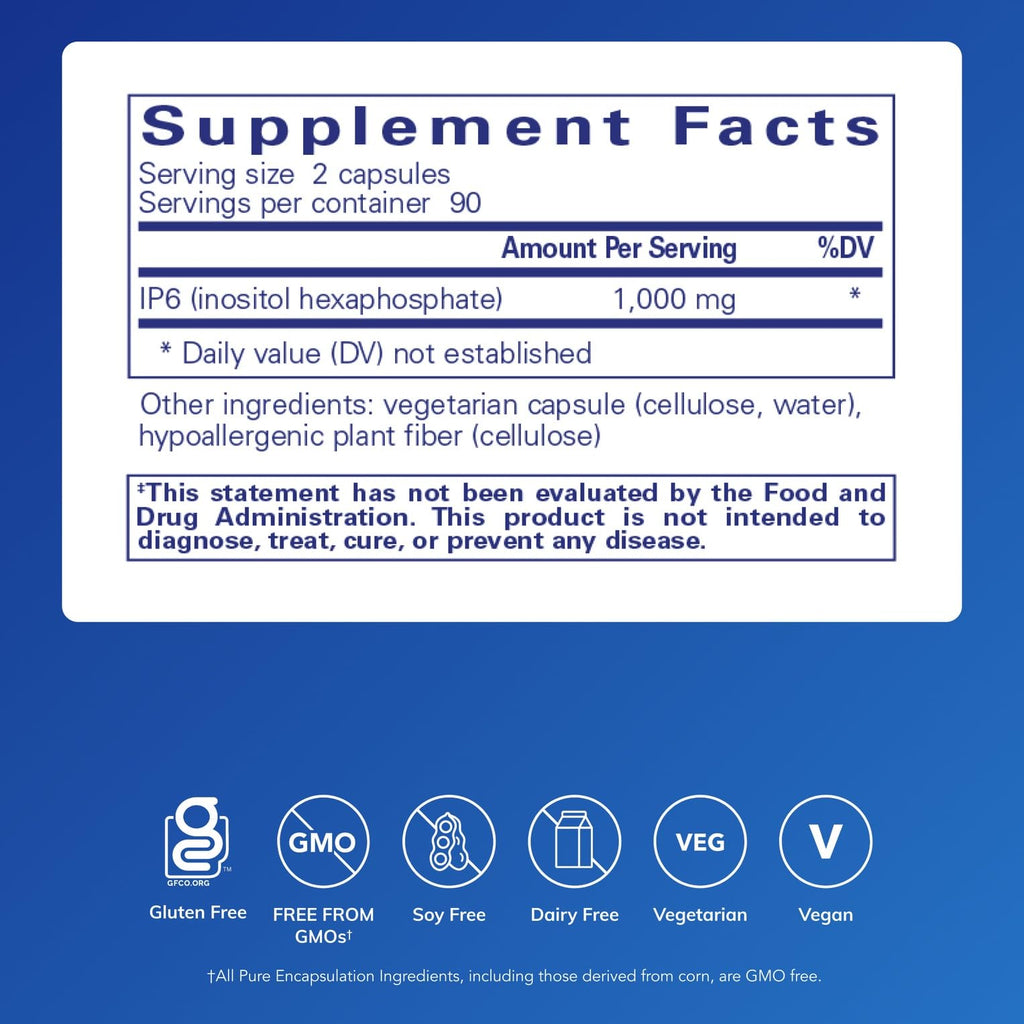 Inositol hexaphosphate health benefits