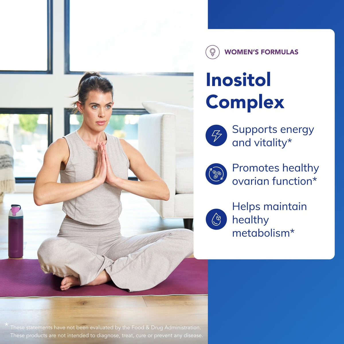 Inositol supplement for stress relief