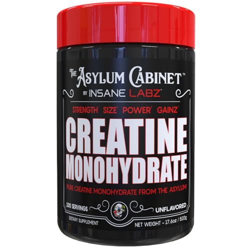 Insane Labz creatine monohydrate powder for muscle growth