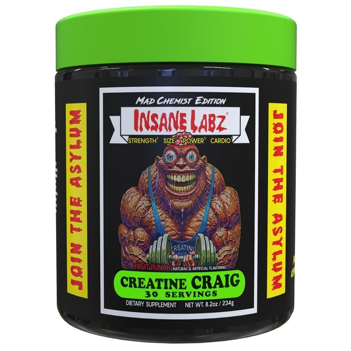 Insane Labz flavored creatine monohydrate