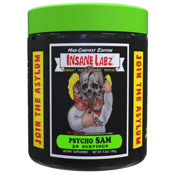 Insane Labz pre-workout energy boost