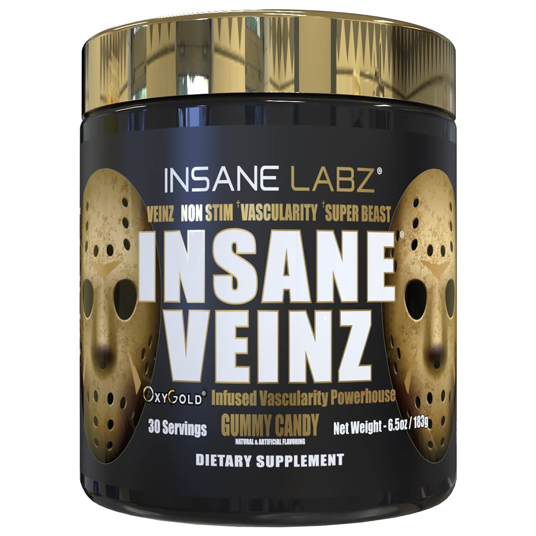 Insane Labz pre-workout gummy candy