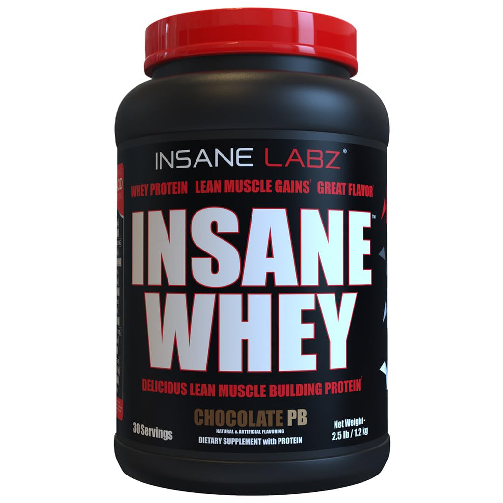 Insane Labz whey protein chocolate peanut butter