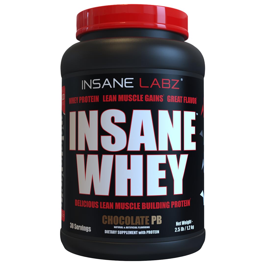 Insane Labz whey protein chocolate peanut butter
