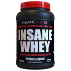 Insane Labz whey protein cookies and cream