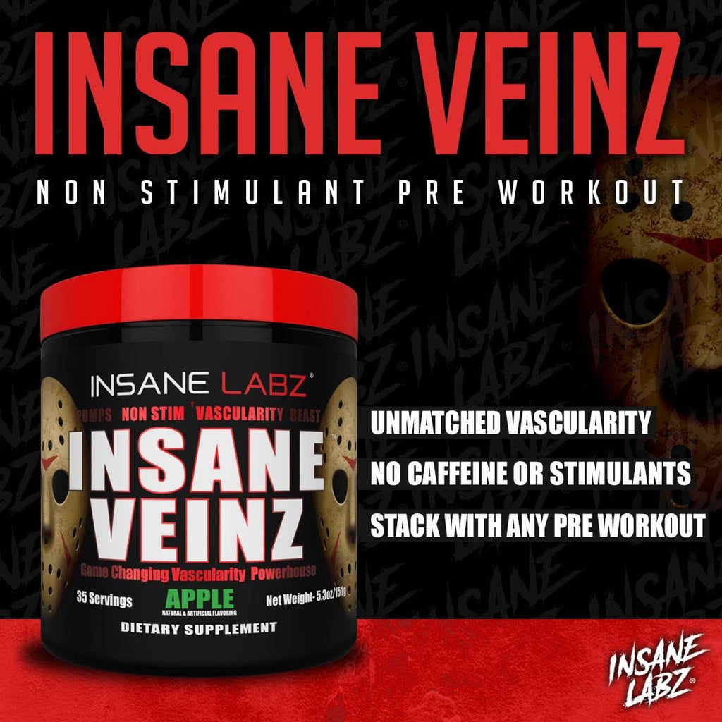 Insane Veinz for muscle pump support