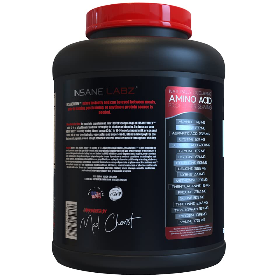 Insane Whey protein with 60 servings