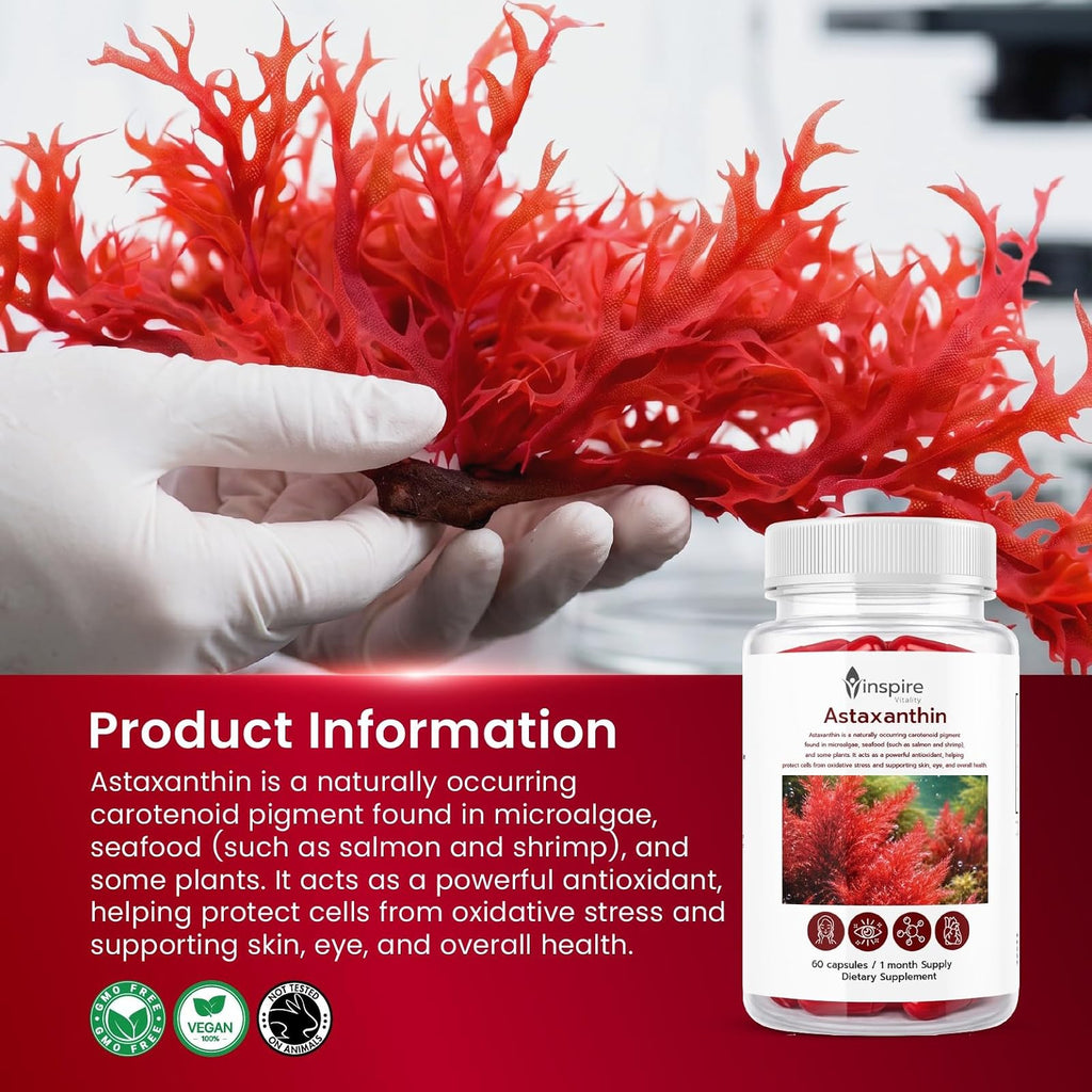 Inspire Vitality astaxanthin benefits