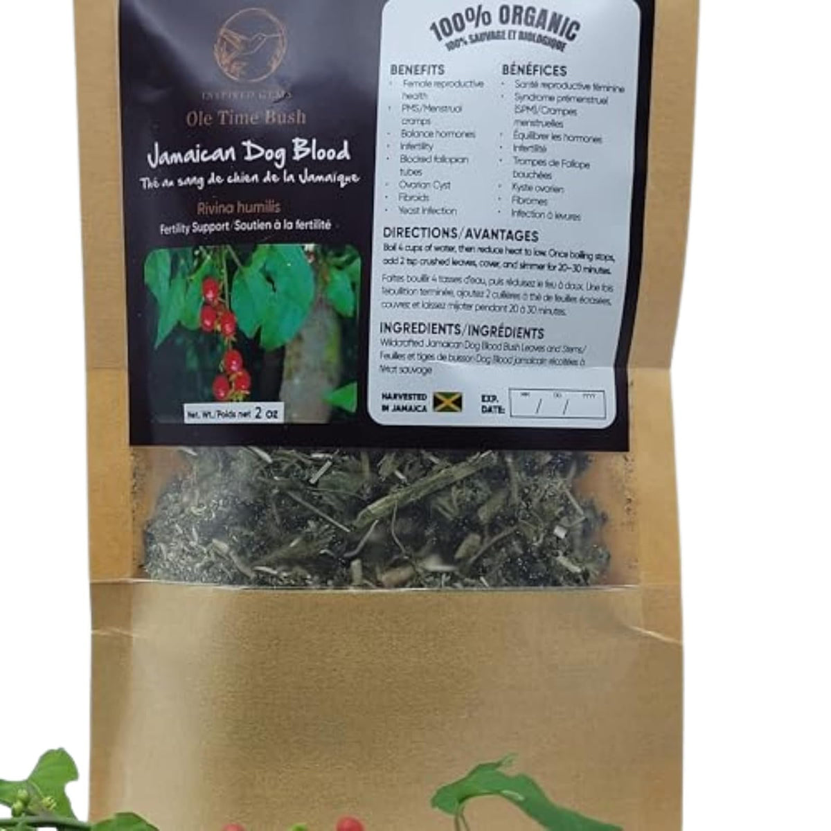 Inspired Gems herbal tea for relaxation