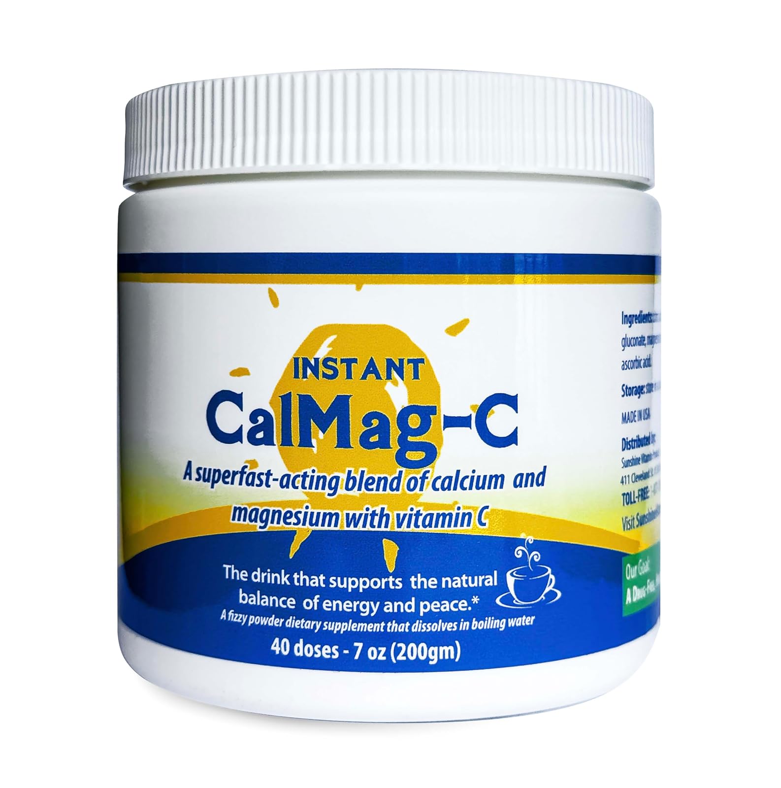 Instant CalMag-C calcium supplement tablets