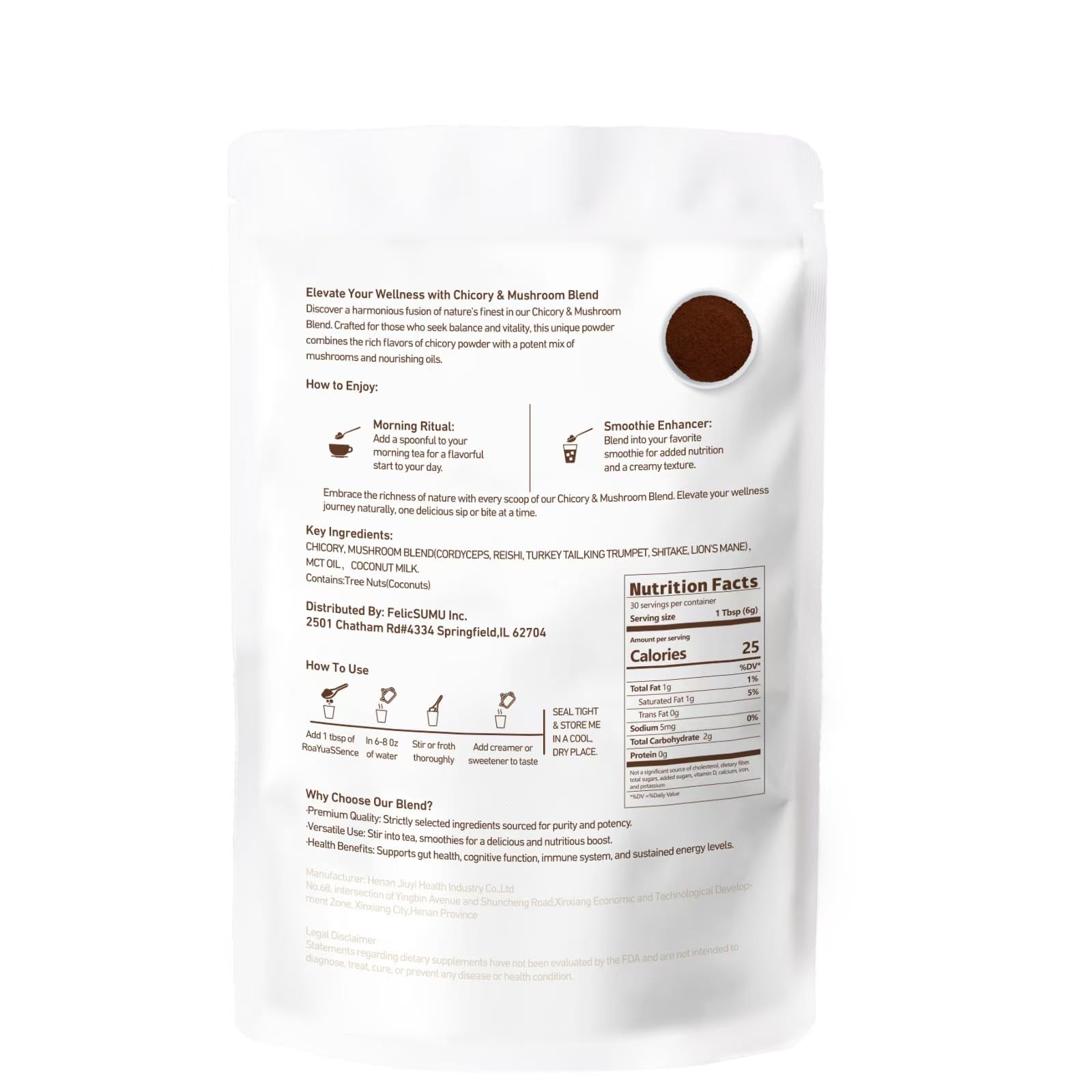 instant chicory root powder benefits