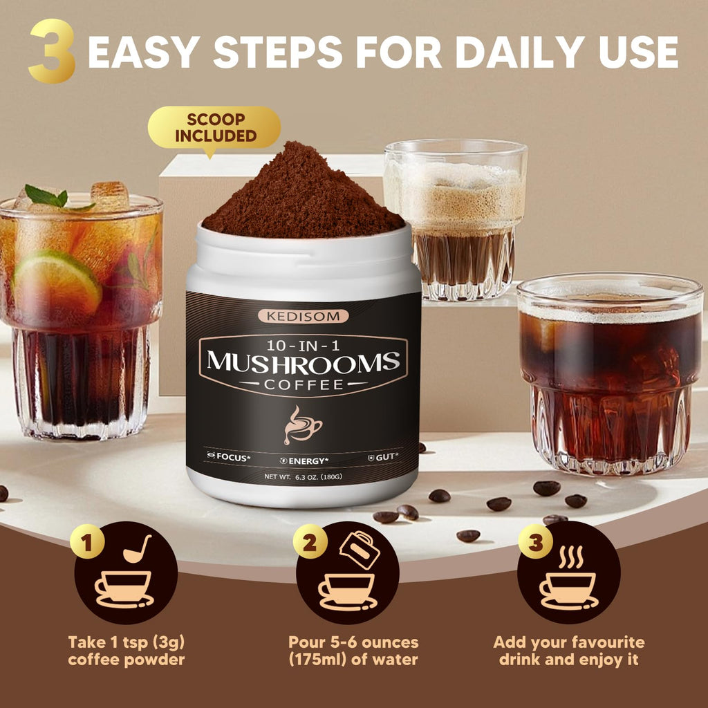 instant coffee for stress relief