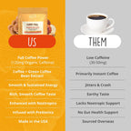 instant coffee with adaptogenic mushrooms